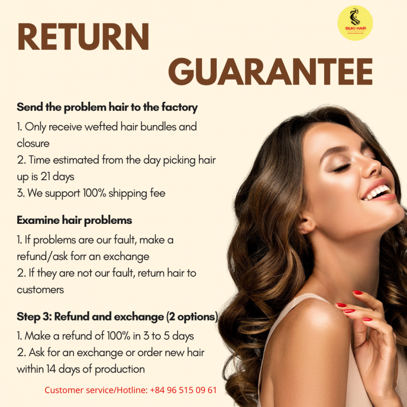 Return & Guarantee Policy – SIUKI HAIR